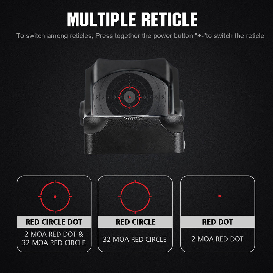 Red Dot Sight with Circle Dot Reticle – ohhunt