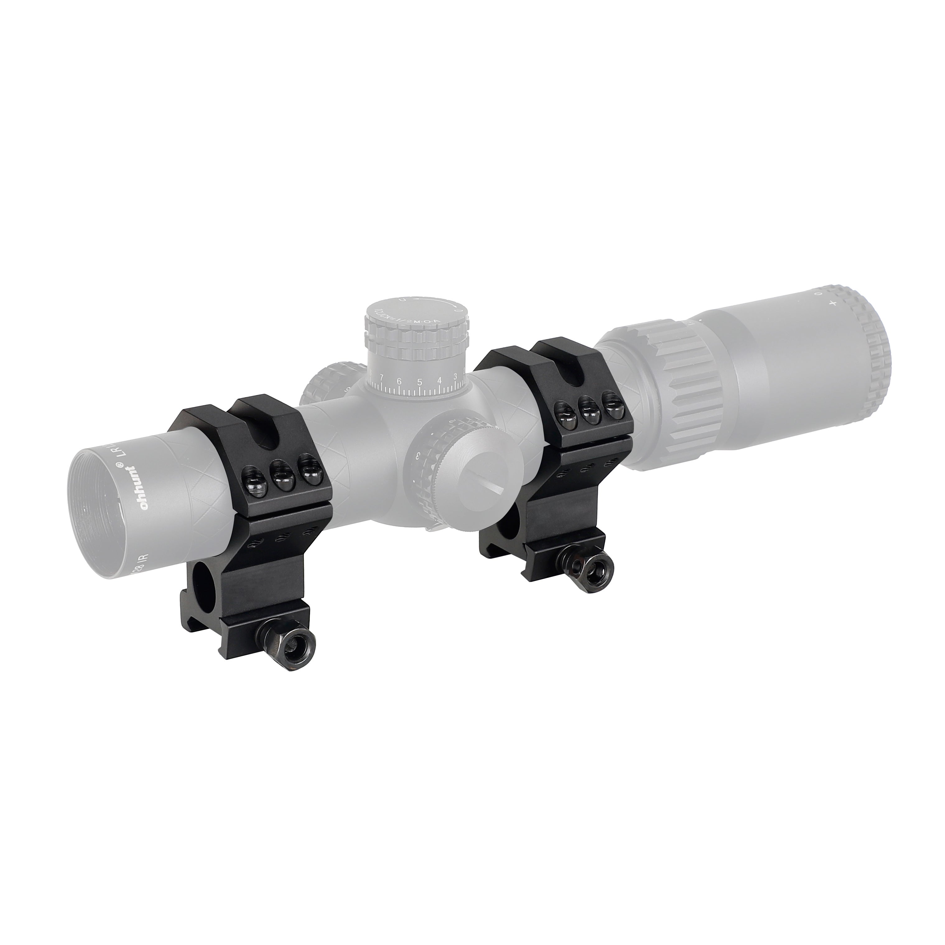 ohhunt Picatinny 30mm 34mm 35mm Scope Rings Mount with Scope Gasket- H