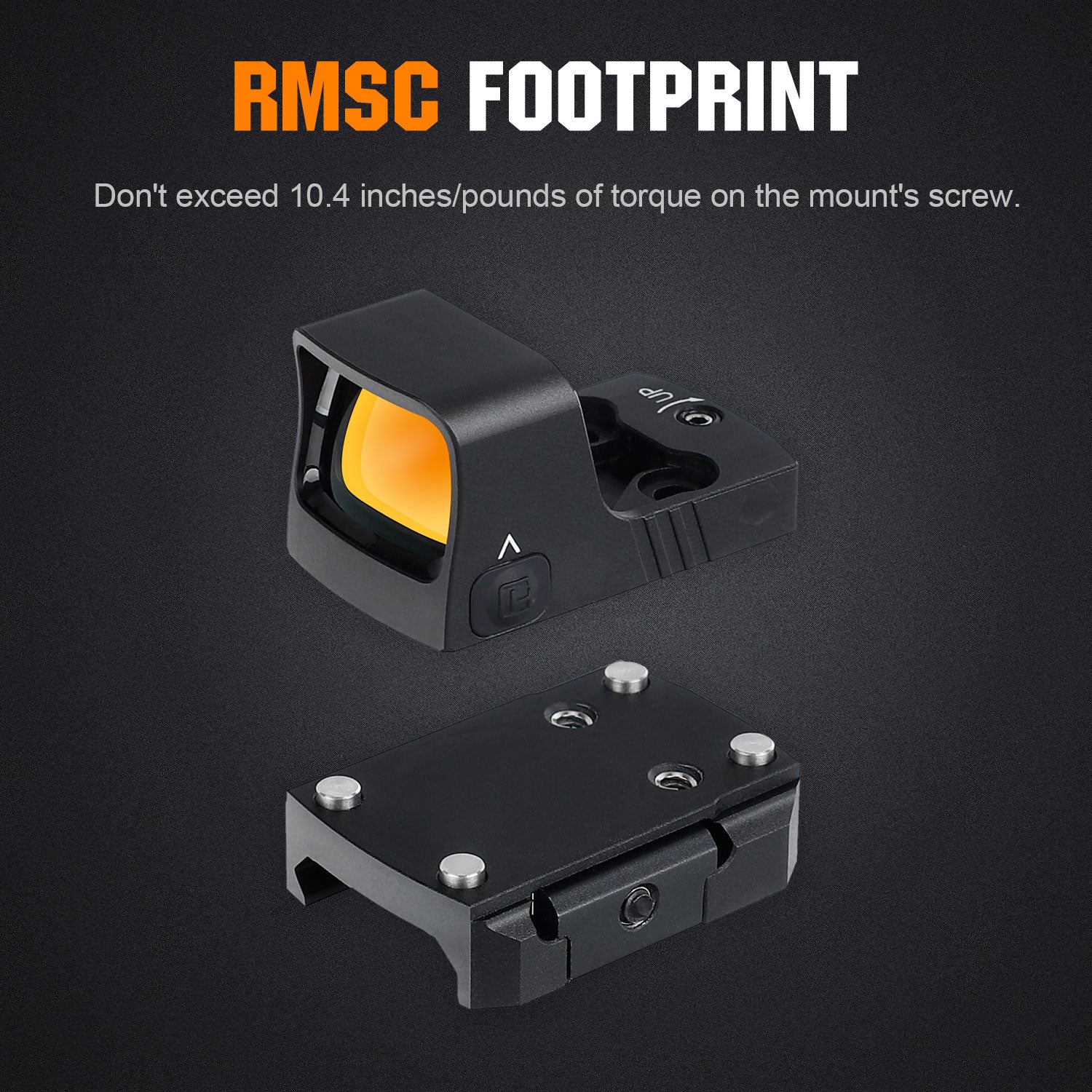 ohhunt® RD U1 3 MOA Micro Shake Awake Red/Green Dot Sight with RMSc Fo