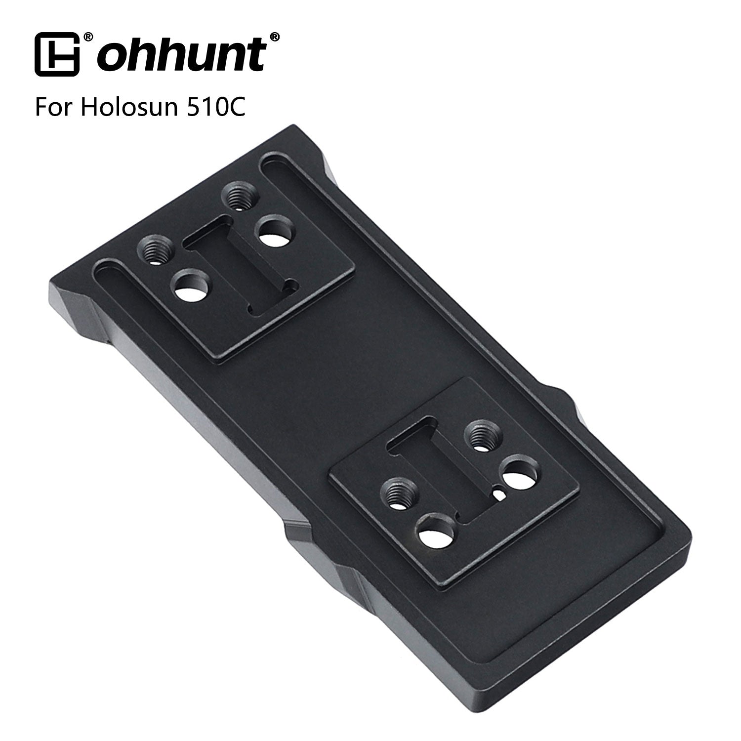 Holosun 510C Spacer Riser Mount Plate Adapter Lower 1/3 Co-Witness – ohhunt
