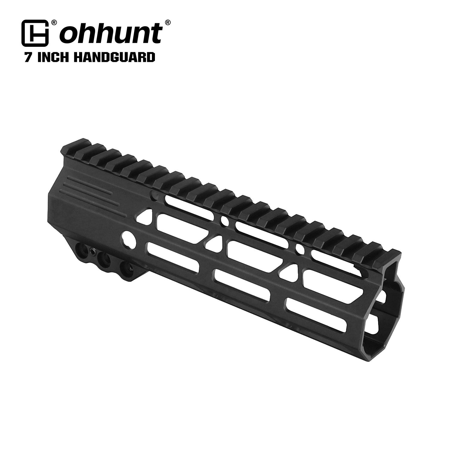 ohhunt® AR-15 M-lok Free Float Handguard Slim & Lightweight 7" 9" 10"