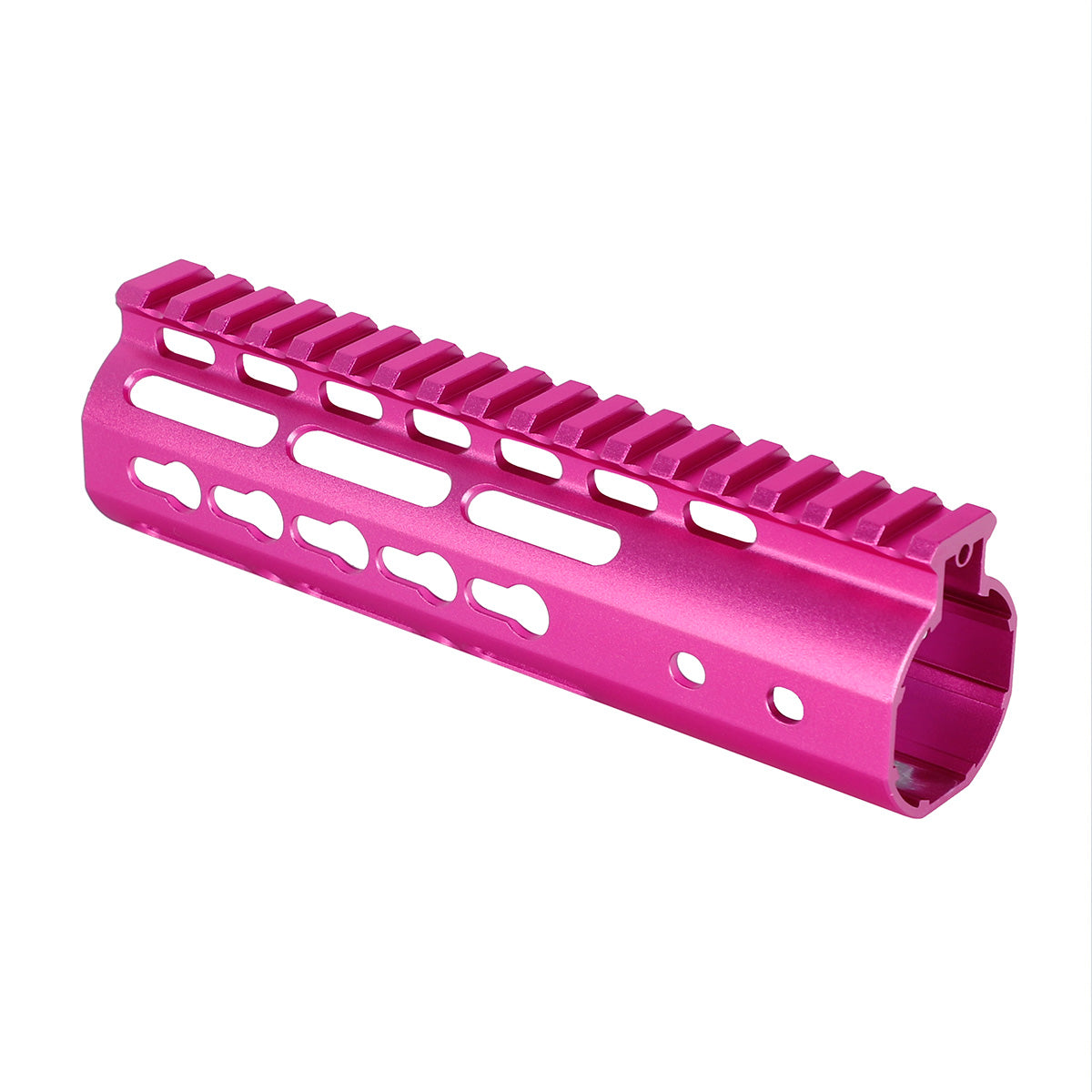 ohhunt AR15 Pink Handguard with Steel Barrel Nut - 7" Keymod