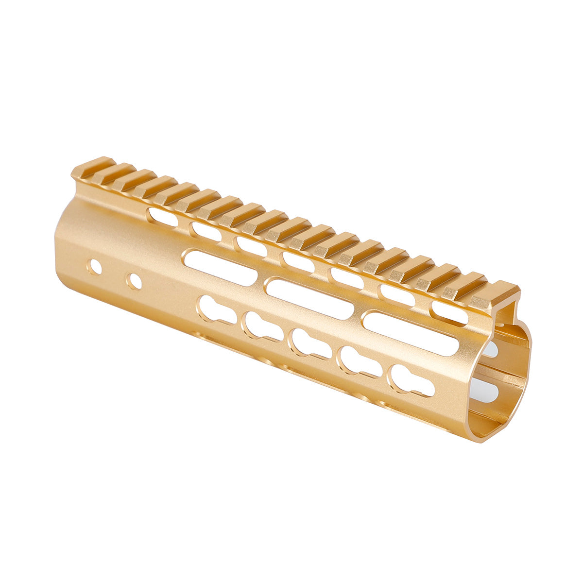 ohhunt AR15 Gold Handguard 7" Keymod with Steel Barrel Nut