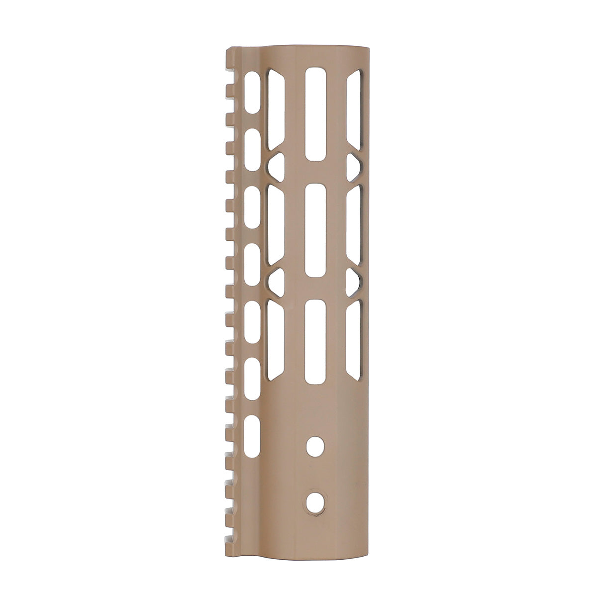 ohhunt AR15 Desert Tan M-lok Handguard with Steel Barrel Nut