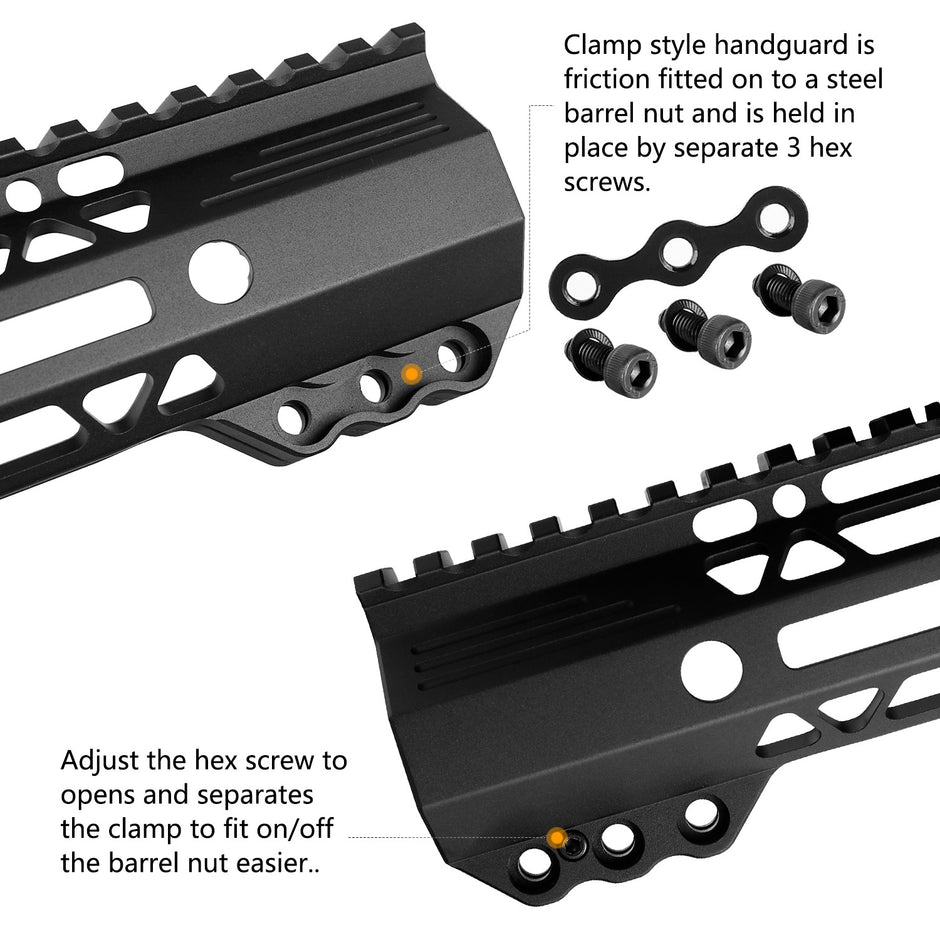 AR-15 Ultra Light Handguard | Best for your lightweight AR 15 build ...