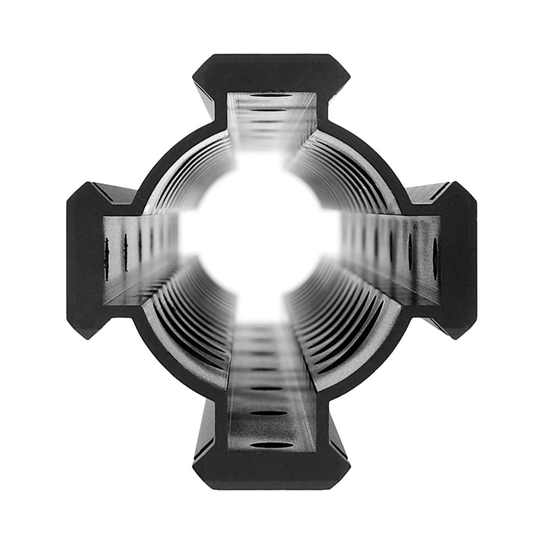 ohhunt 4 inch Free Float Quad Rail Handguard with Steel Barrel Nut AR-