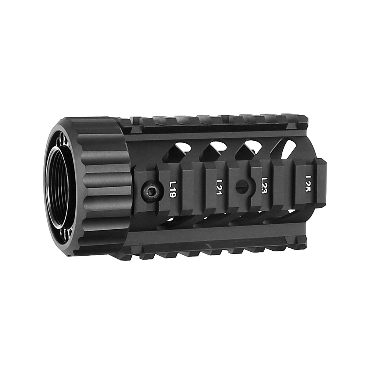 ohhunt 4 inch Free Float Quad Rail Handguard with Steel Barrel Nut fit