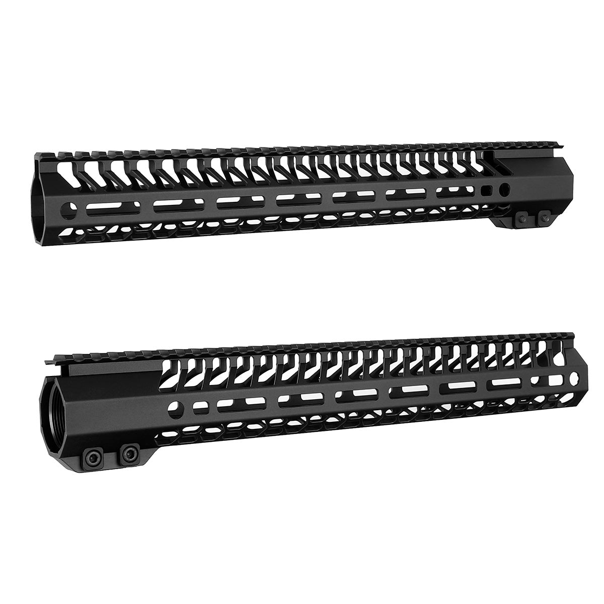 High Profile AR10 Handguard M-Lok with Barrel Nut 15" – ohhunt