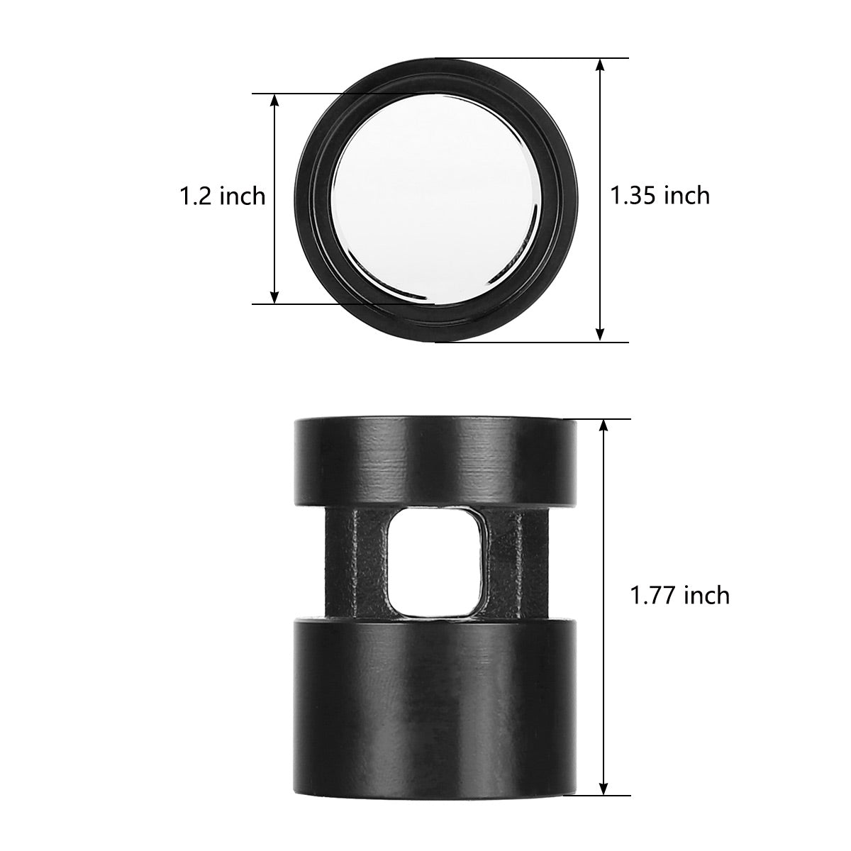 ohhunt® Steel Barrel Nut for AR-15 Free Float Handguard