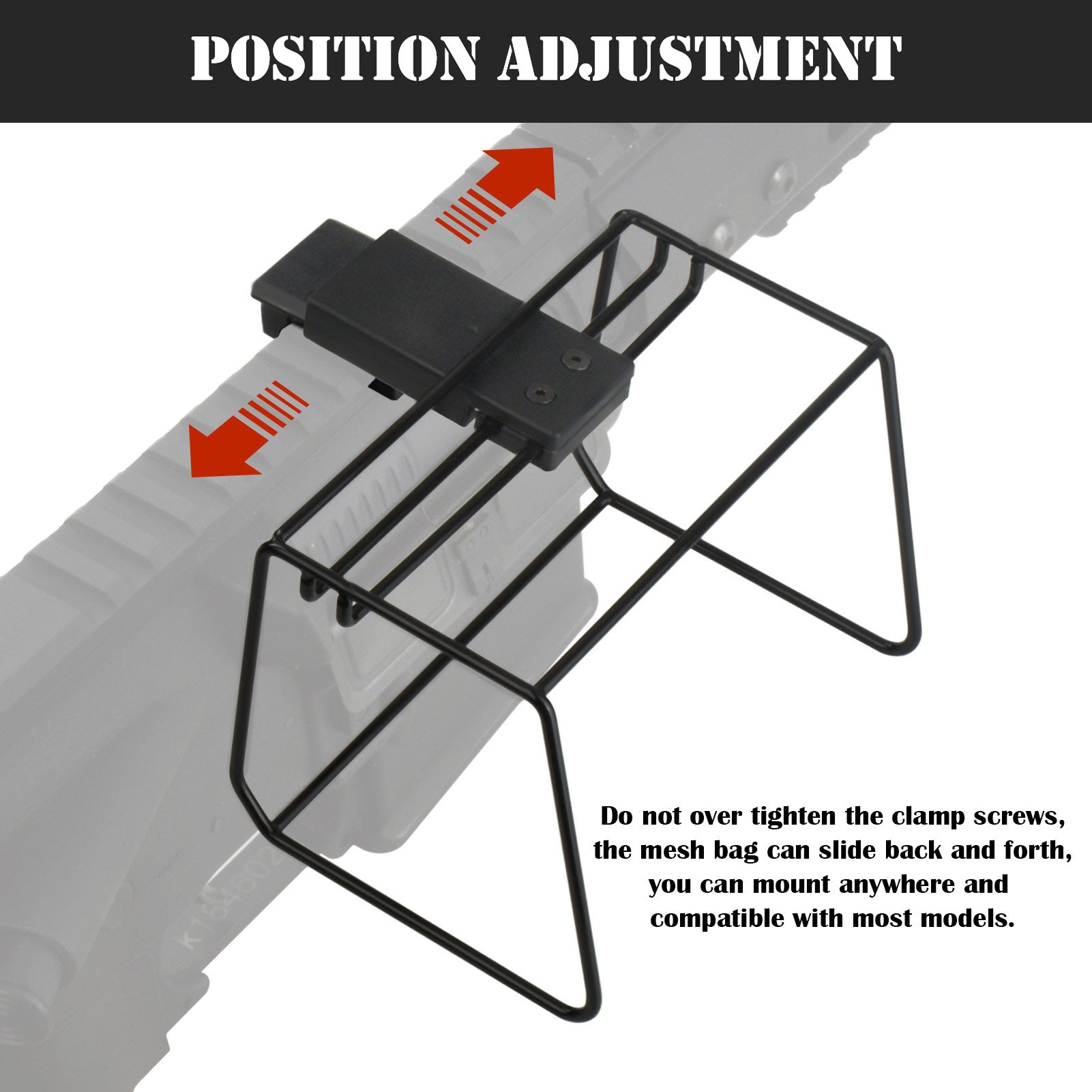 ohhunt Brass Catcher Nylon shell catcher with Picatinny Mount
