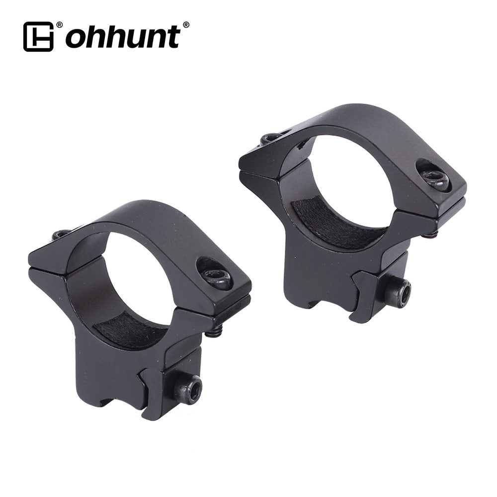 ohhunt 1 inch Rifle Scope Rings Med Profile 11mm Dovetail Mount for .2