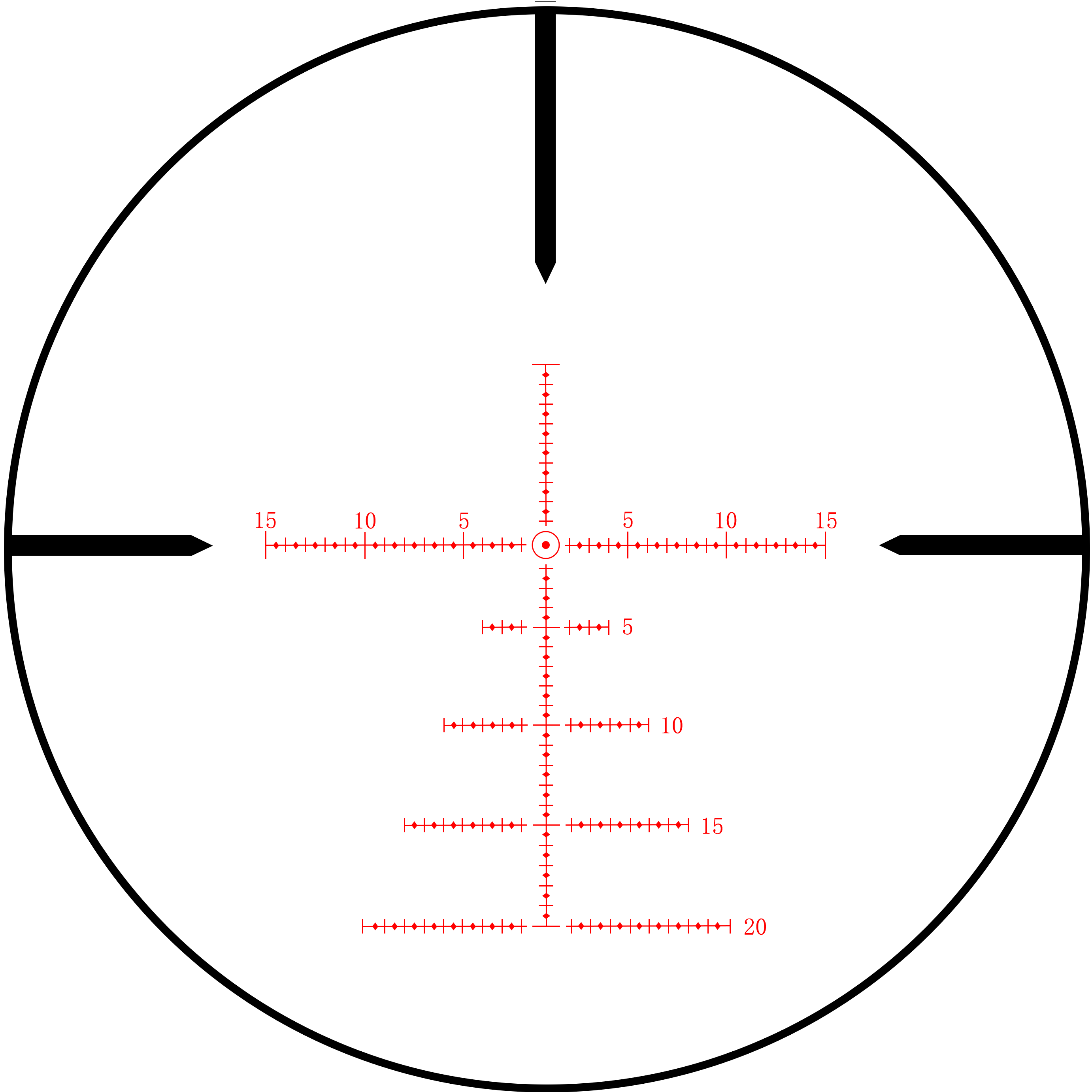 ohhunt FFP Optics Scope Riflescopes