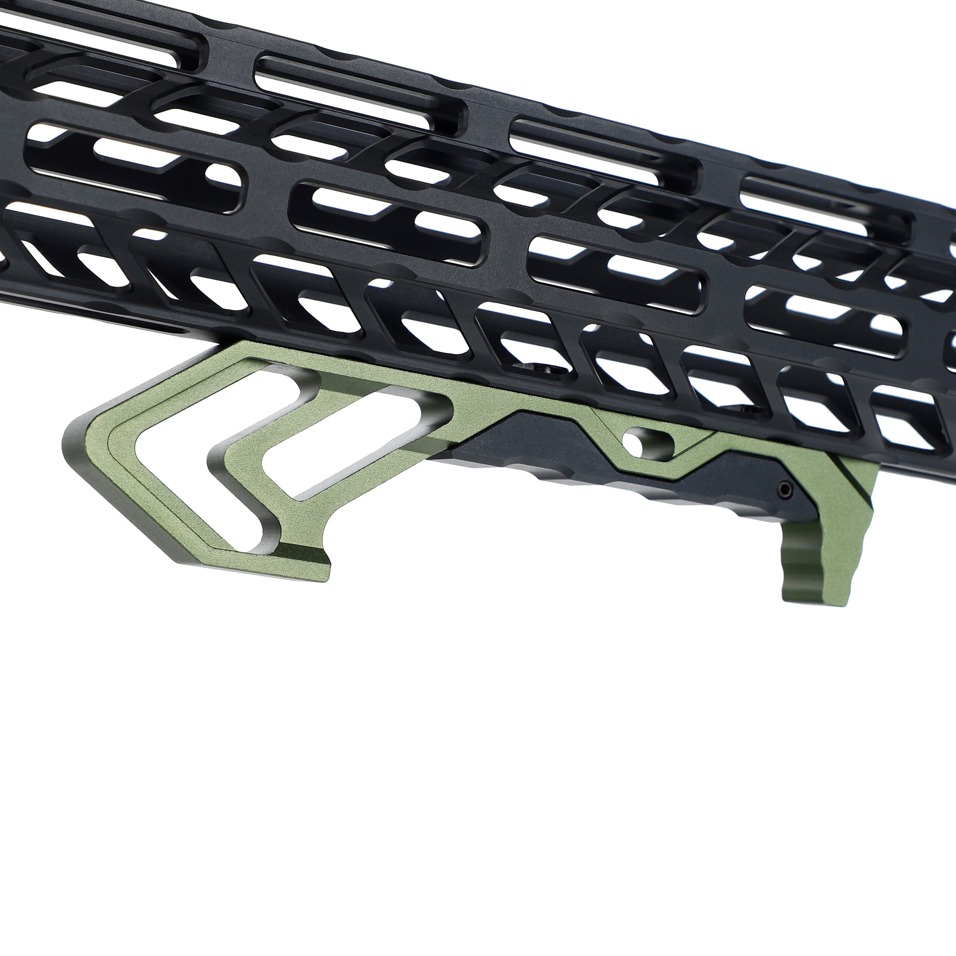 M-LOK Handstop Barricade Stop Aluminum Angled Foregrip for AR-15 AR-10 ...