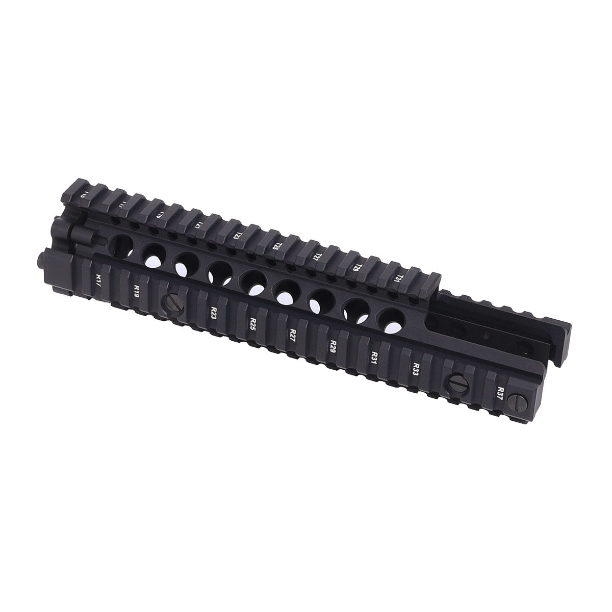 MK18 Handguard Quad Rail with FSP Cutout Two-pieces Design AR-15 - 9.6 ...