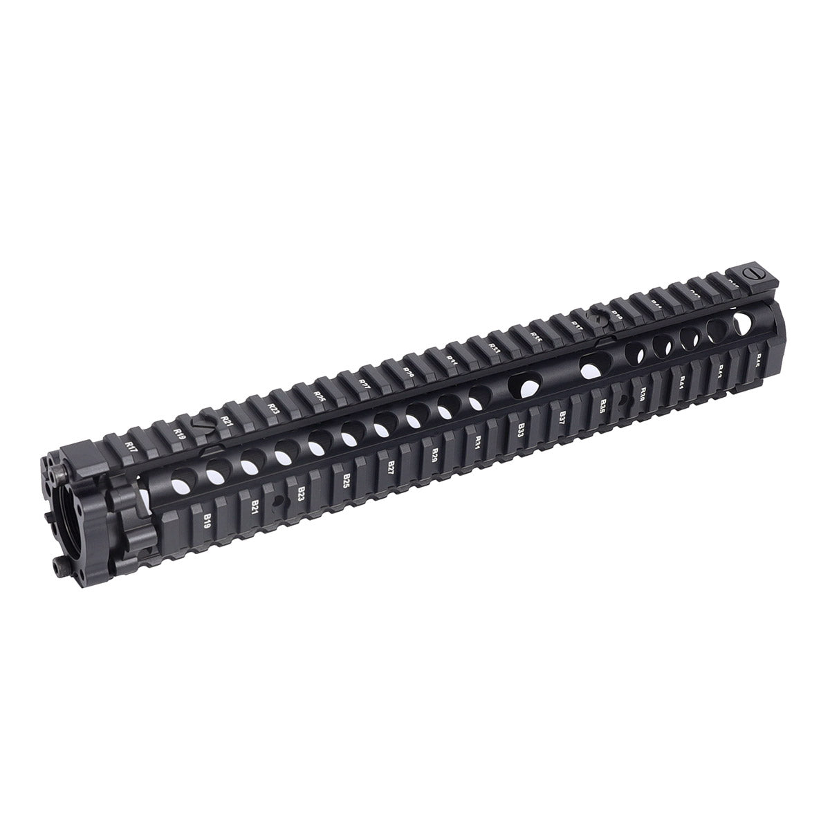 MK18 M4A1 Quad Rail Handguard Two-pieces Free Float Design for AR-15 ...