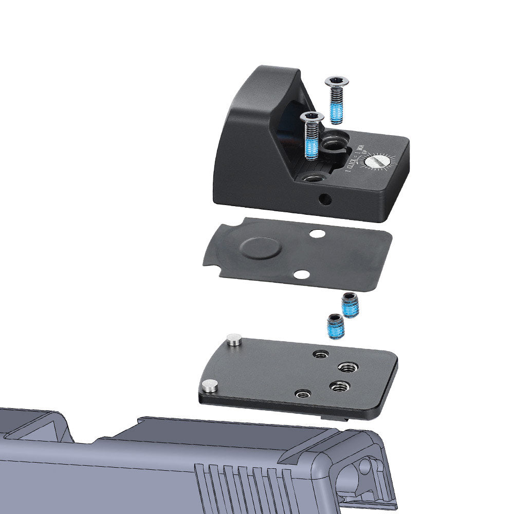 ohhunt® Red Dot Sight Mounting Plate Adapter for Trijicon RMR SRO Holo