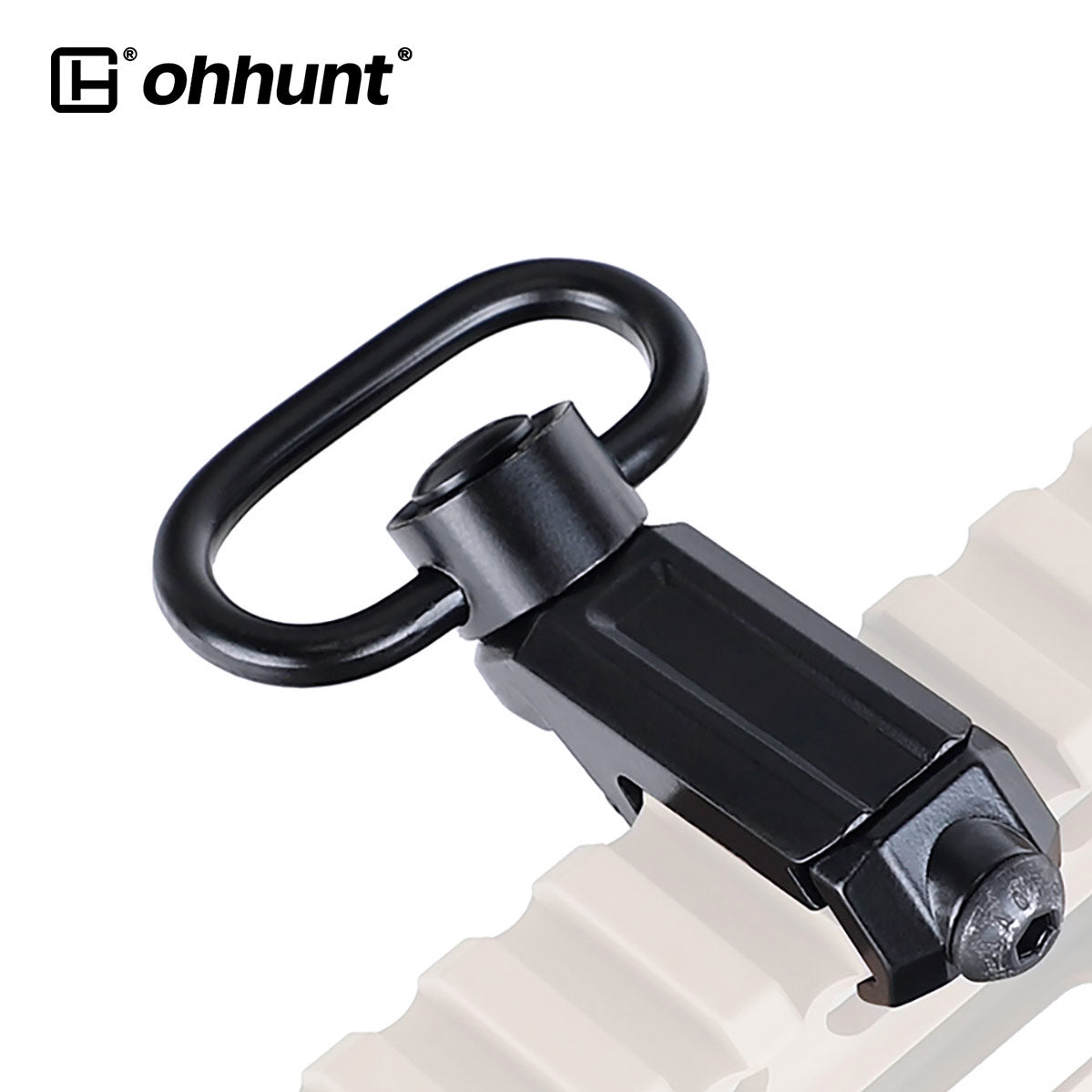 ohhunt® Picatinny Sling Mount with Quick Detach Sling Swivel Attachmen