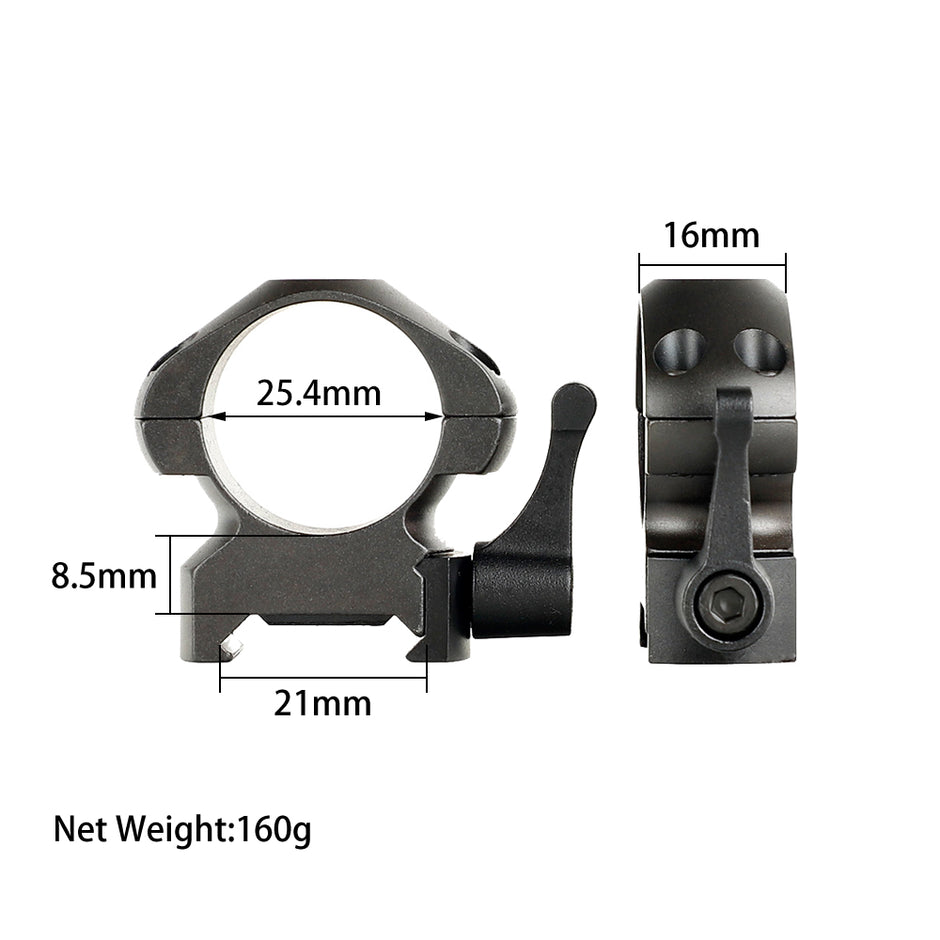 Durable Steel Scope Rings for Heavy Recoil – ohhunt