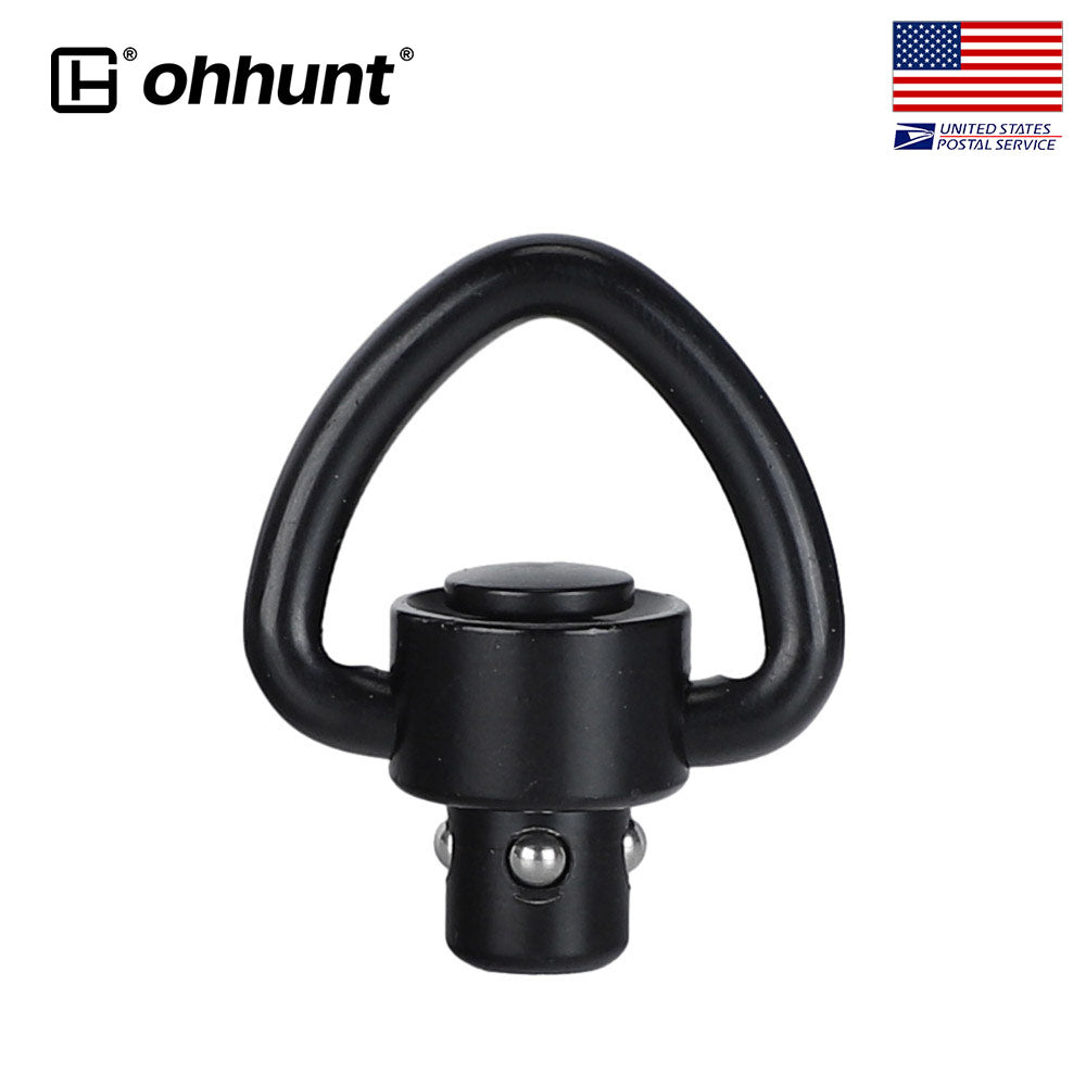 ohhunt® Triangle Push Button Loop QD Sling Swivels for 2-Point Rifle S
