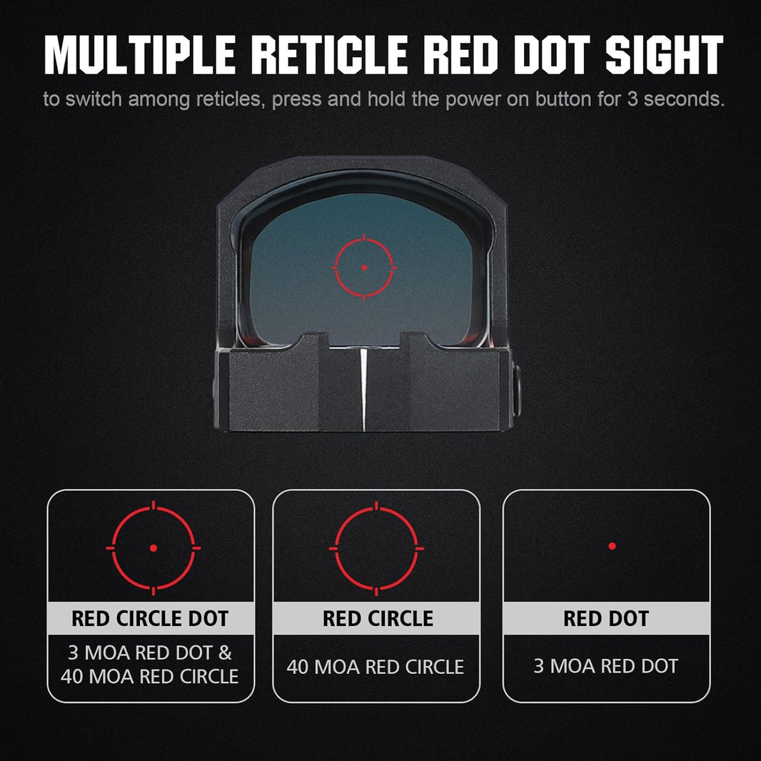 Red Dot Sight with Circle Dot Reticle – ohhunt