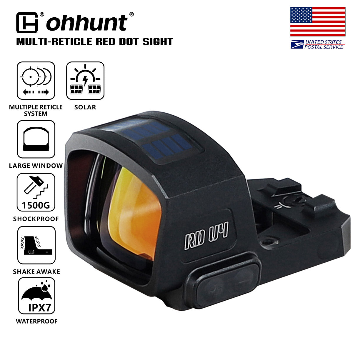 Red Dot Sight with Circle Dot Reticle – ohhunt