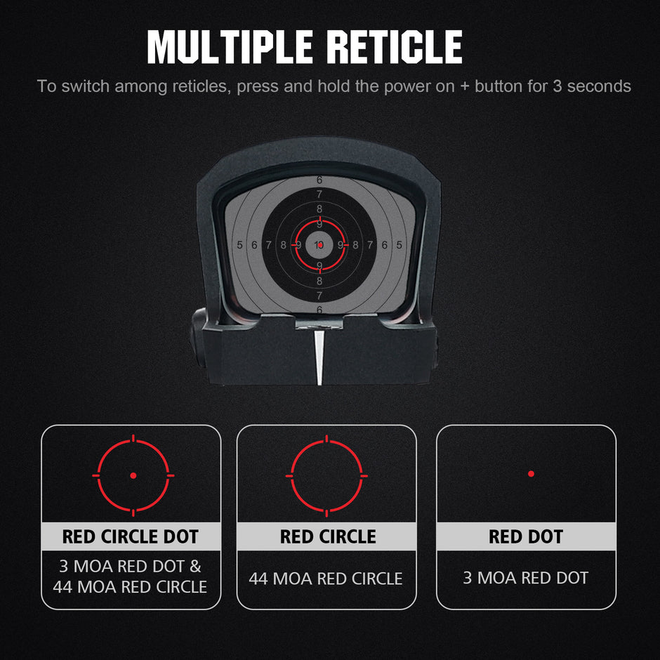 Red Dot Sight with Circle Dot Reticle – ohhunt