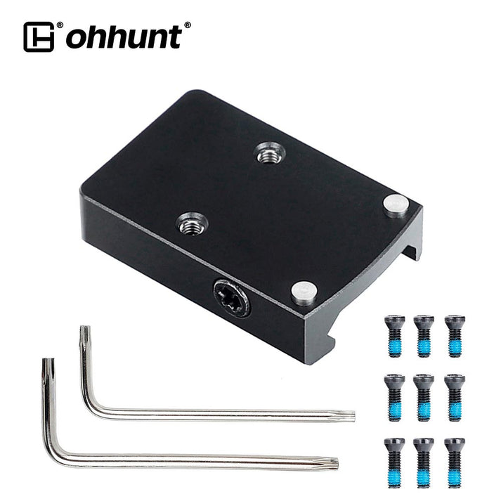 ohhunt® RMR to Picatinny Red Dot Adapter Compatible with Holosun 407C
