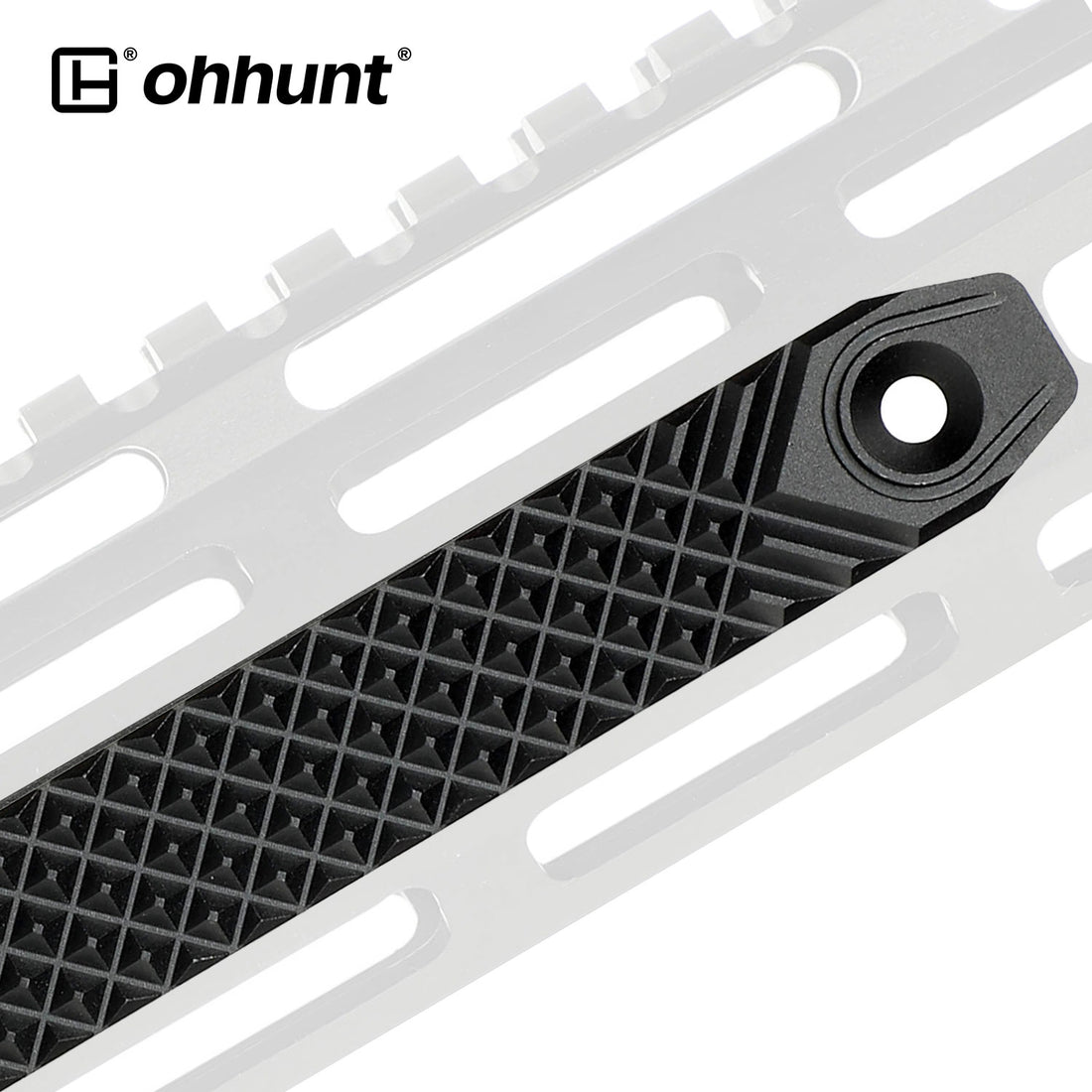 ohhunt® Rail Covers Grip Panels for M-LOK & Keymod Handguards Aluminum