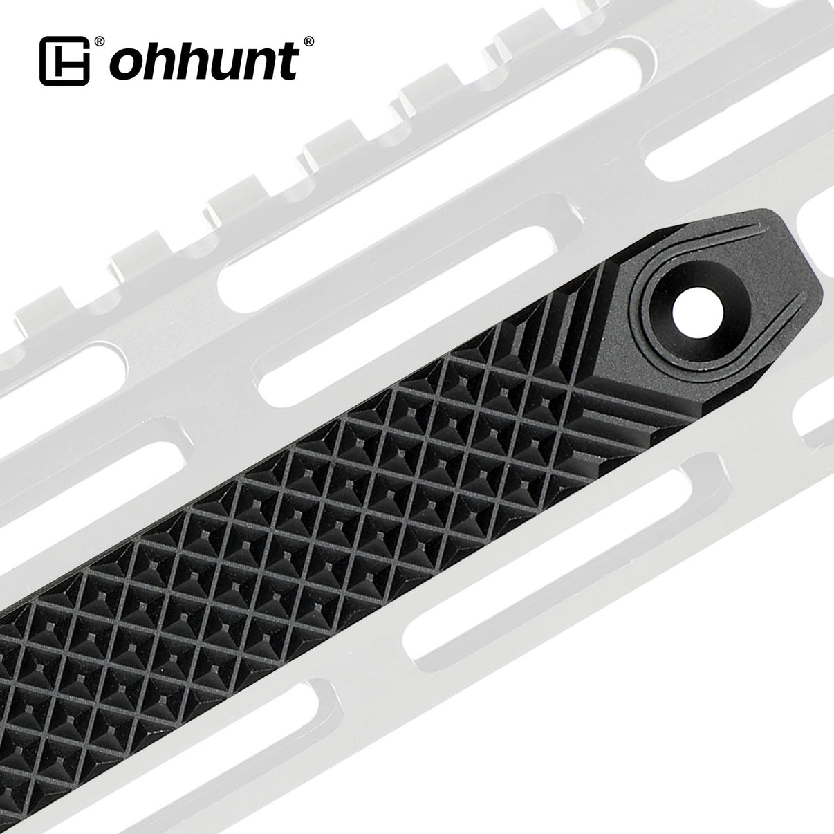 ohhunt® Rail Covers Grip Panels for M-LOK & Keymod Handguards Aluminum