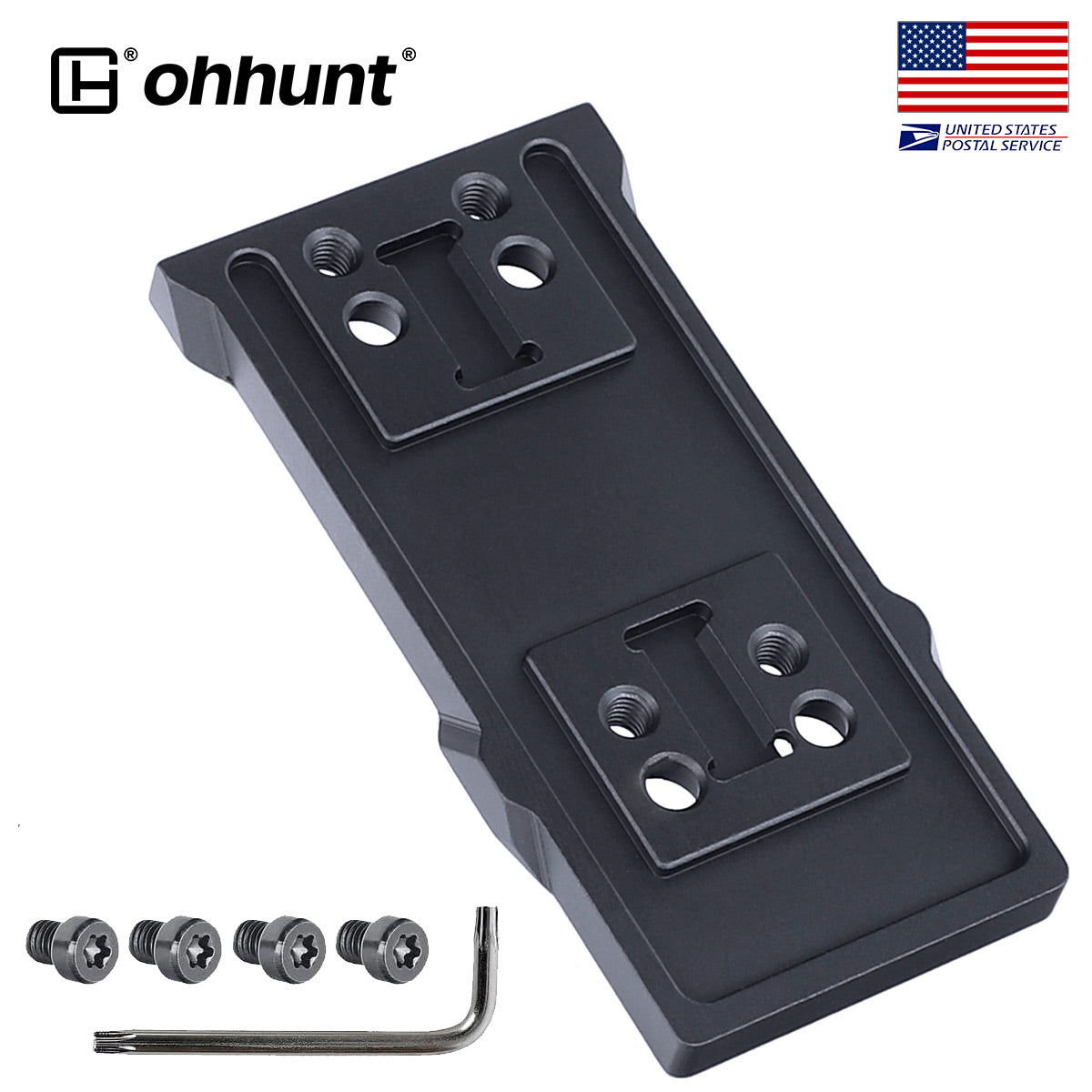 ohhunt® Red Dot Riser Plate Adapter Compatible with Holosun 510C