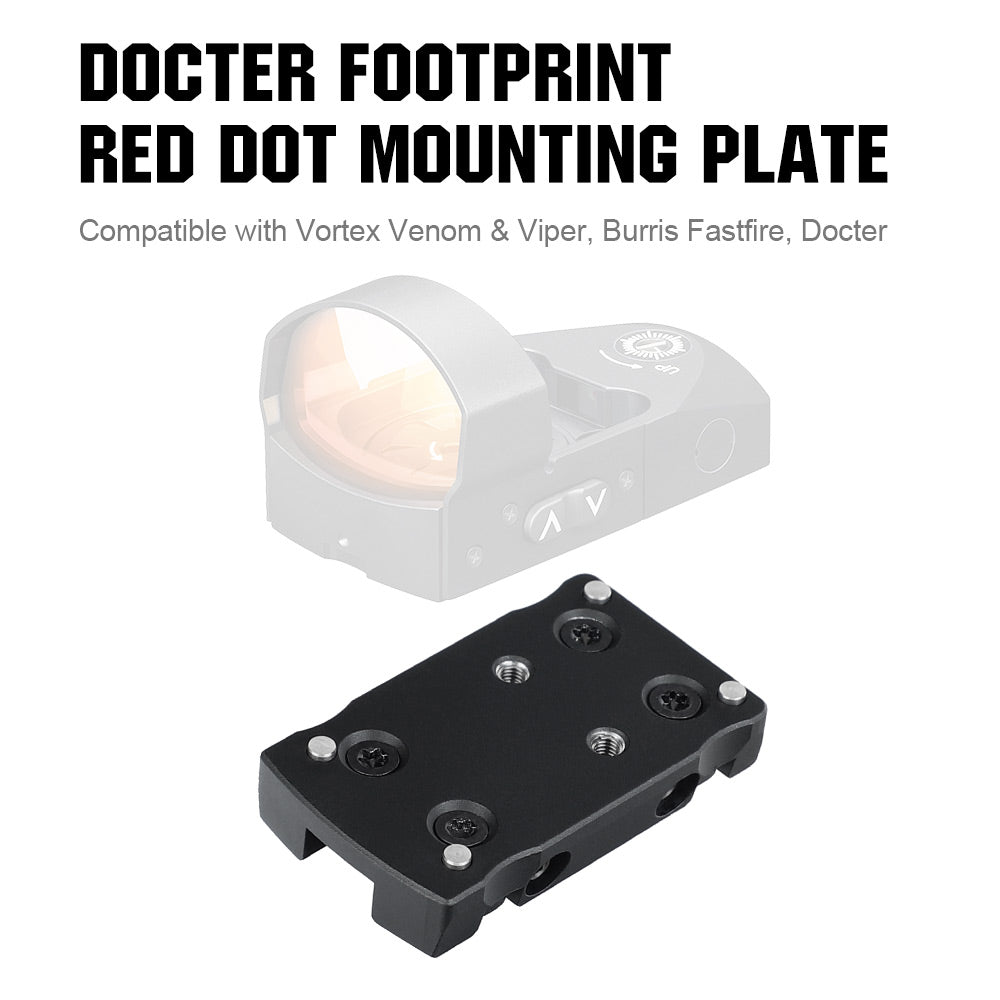 ohhunt® Universal Shotgun Rib Mount Plate for Docter/Noblex Footprint