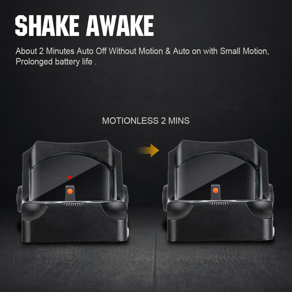 Shake Awake Red Dot Sight for Rifles, Pistols and Shotguns – ohhunt