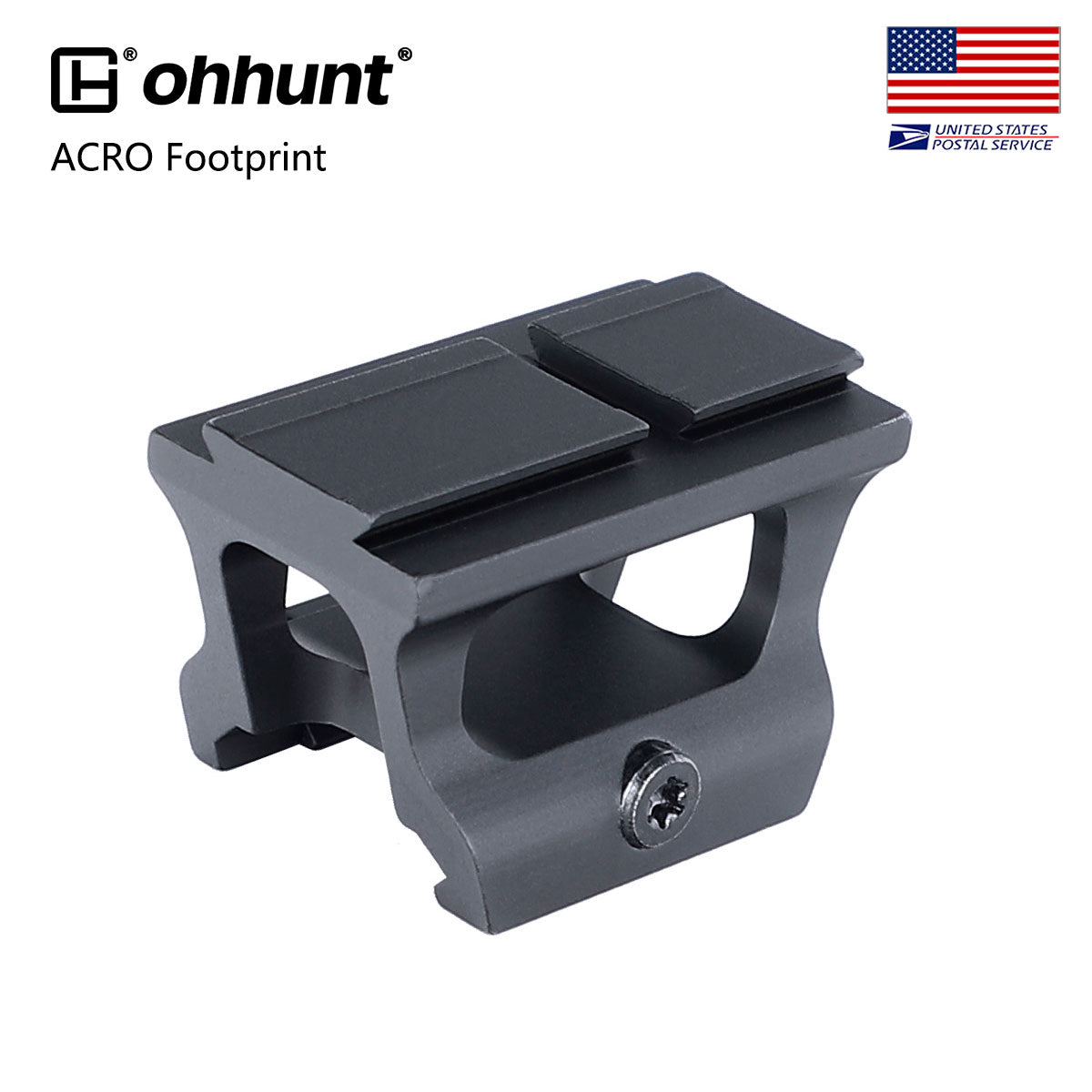 ohhunt® High Profile Picatinny Red Dot Adapter Lower 1/3 Co-witness Ri