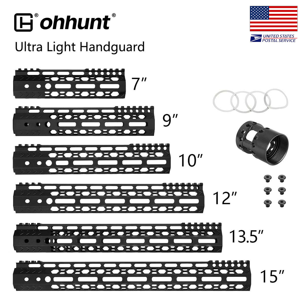 AR-15 Ultra Light Handguard | Best for your lightweight AR 15 build ...