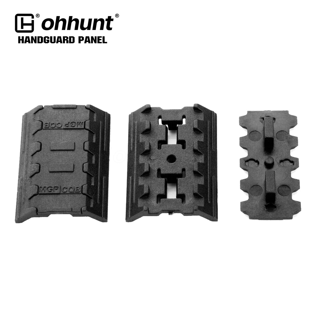 ohhunt® M-LOK Rail Covers Polymer Handguard Panel Set - Pack of 12