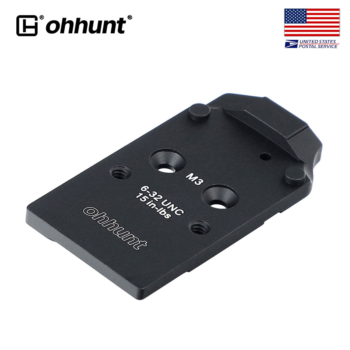 ohhunt® Optic Adapter Plate Compatible with Holosun 407C/507C/508T/RMR