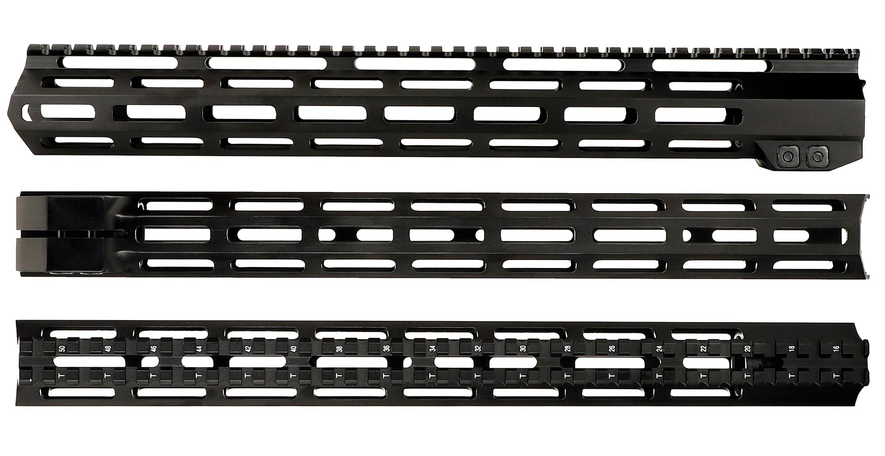 ohhunt® AR-15 15 inch Free Float M-Lok Handguard Low Profile With Stee