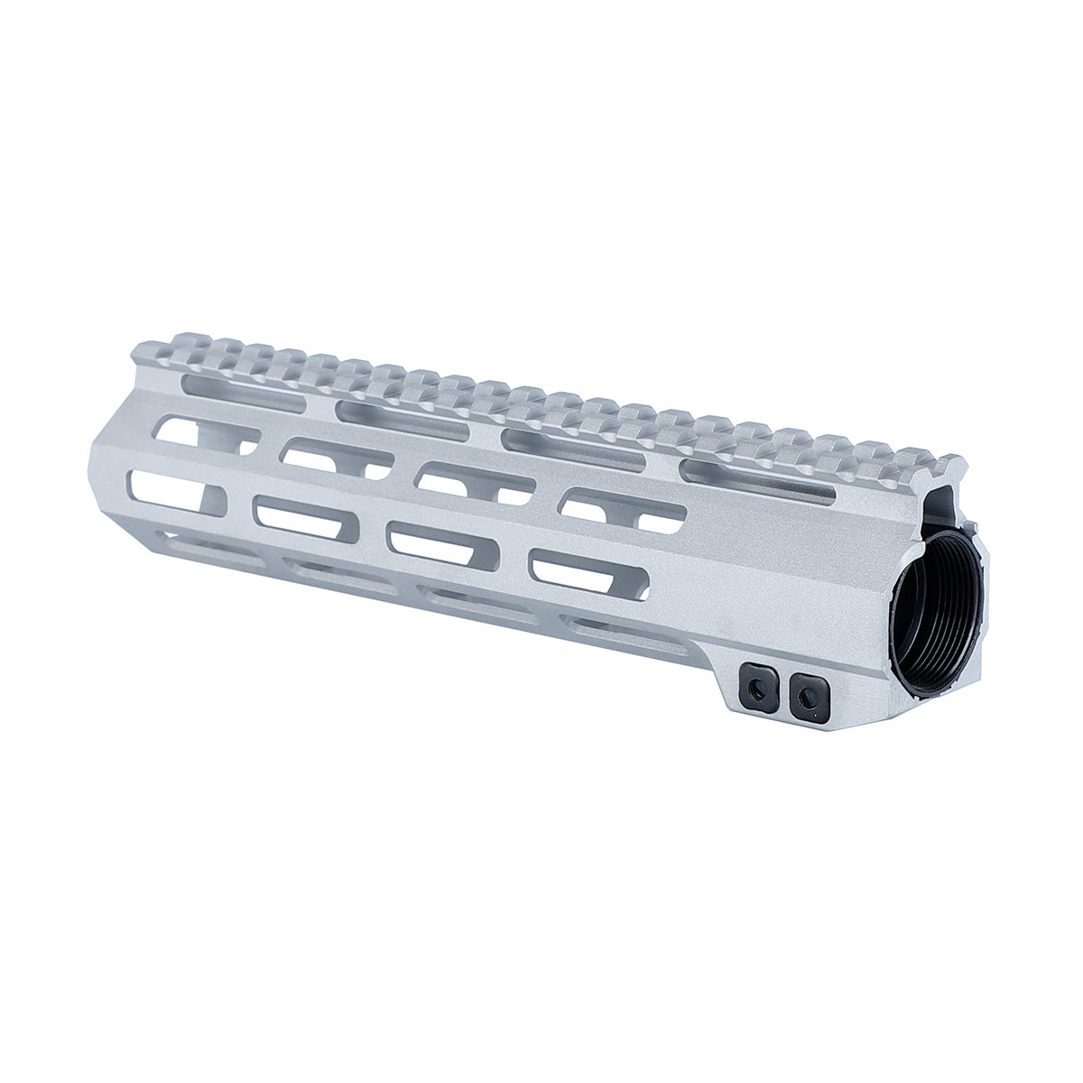 Unbranded AR-15 9" M-lok Raw Handguard Free Float, Silver Color – ohhunt