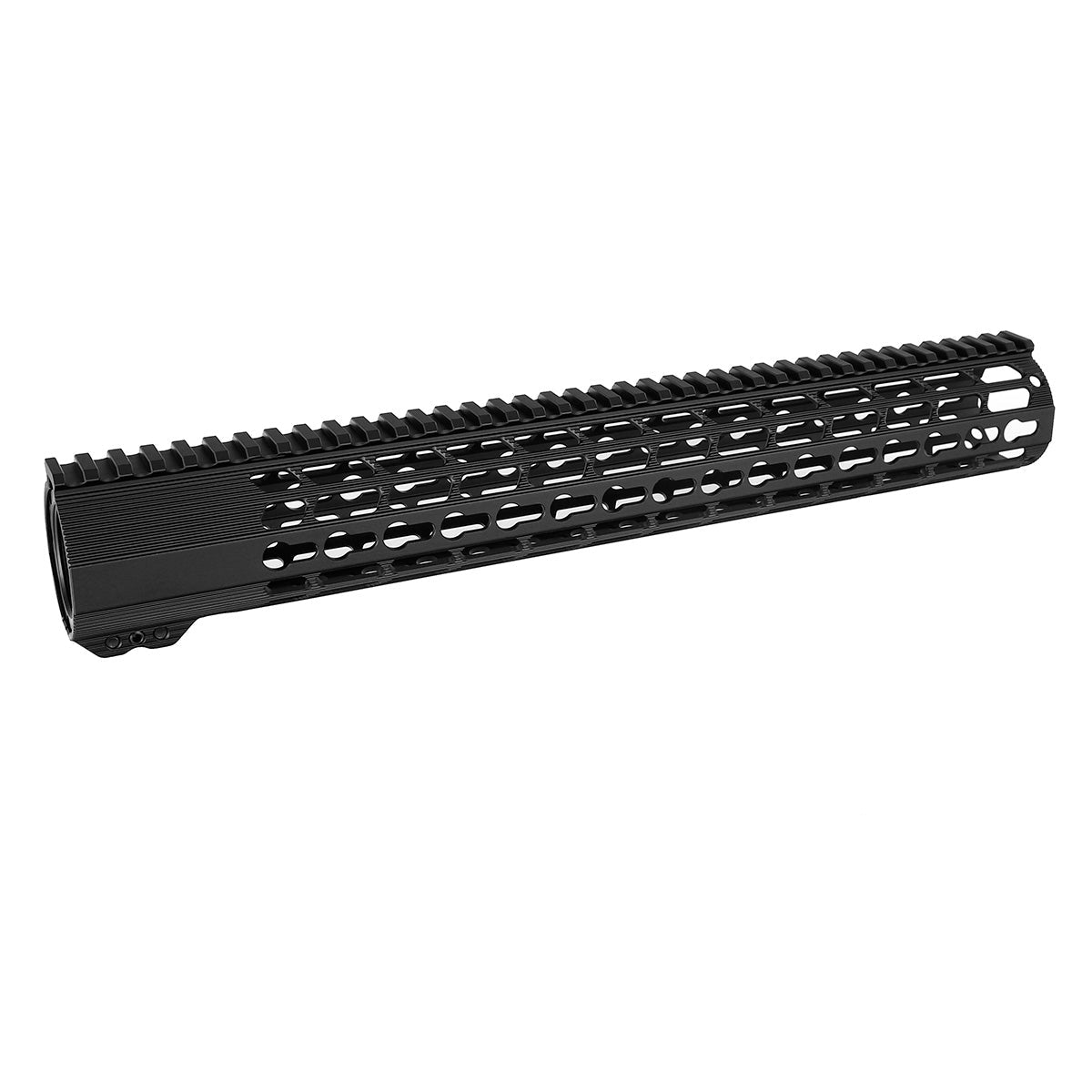 AR10 LR308 Lightweight Keymod Handguard with Barrel Nut - 15 inch – ohhunt