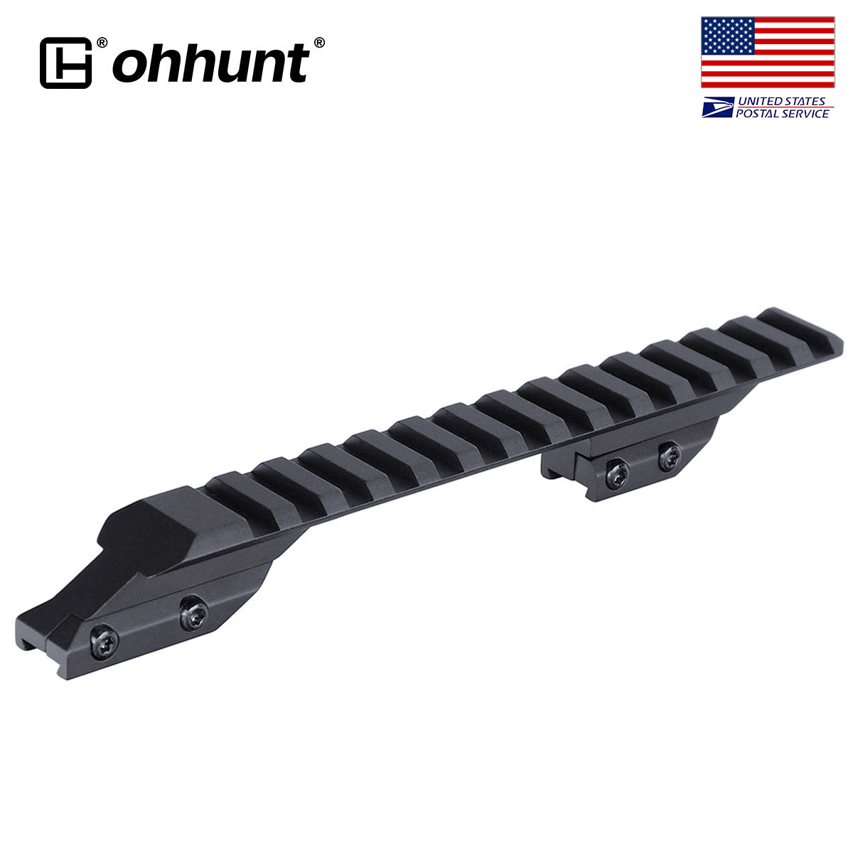 ohhunt® 11mm Dovetail to Picatinny Rail Adapter Mount Low Profile