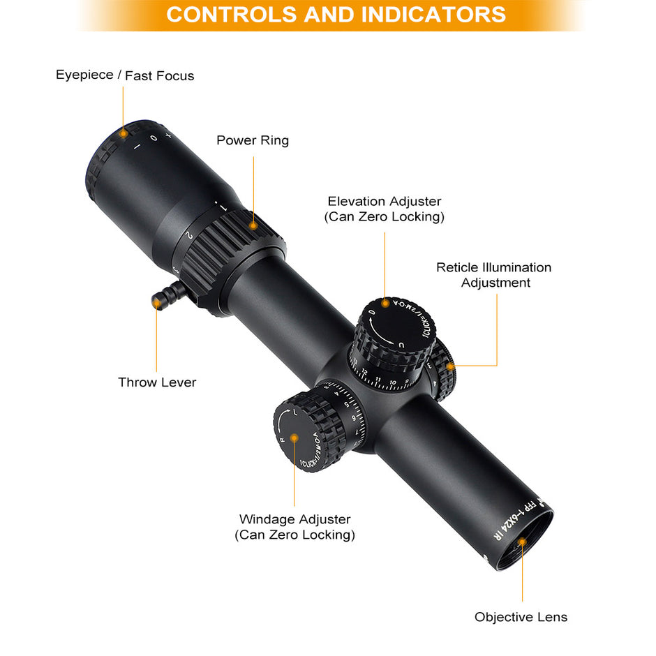 ohhunt FFP Optics Scope Riflescopes