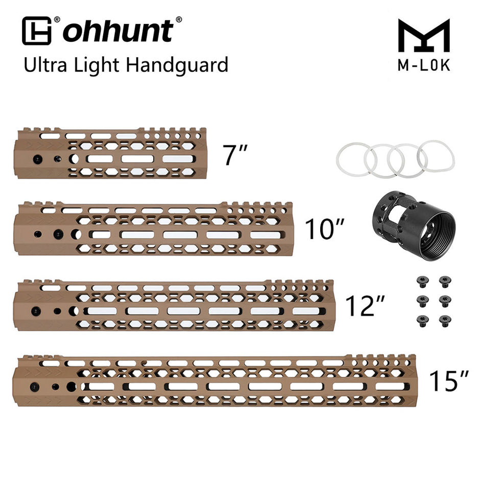 AR-15 Ultra Light Handguard | Best for your lightweight AR 15 build ...