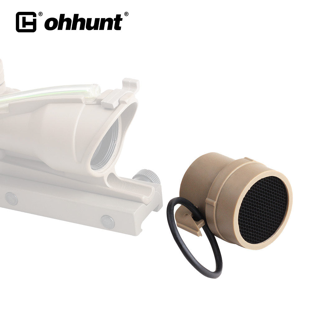 Ohhunt Aluminum Killflash Sight Protector Cover Tan For 4x32 Rifle ...