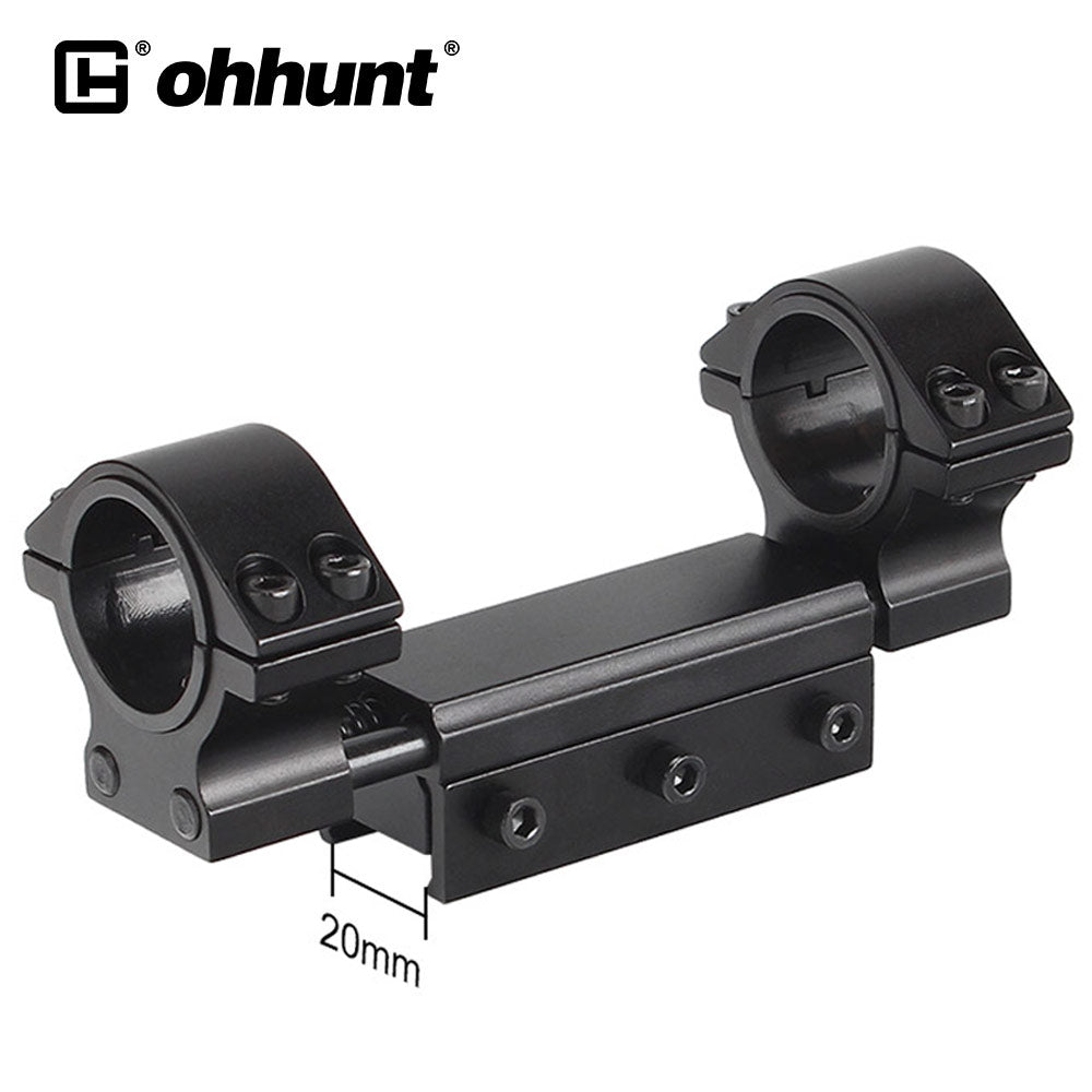 ohhunt® Picatinny 1 inch/30mm Scope Mount Zero Recoil with Stop Pin