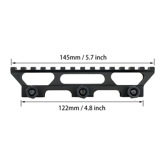 ohhunt Cantilever Picatinny Scope Riser Mount for AR - High Profile 5.