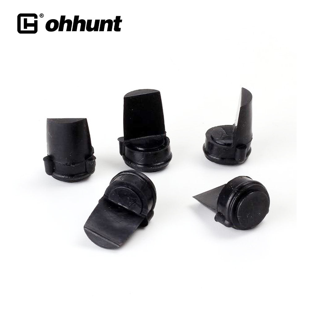 ohhunt® Rubber Accu Wedge 5 Pcs for AR15/M4/M16 Rifles - Black Red Yel