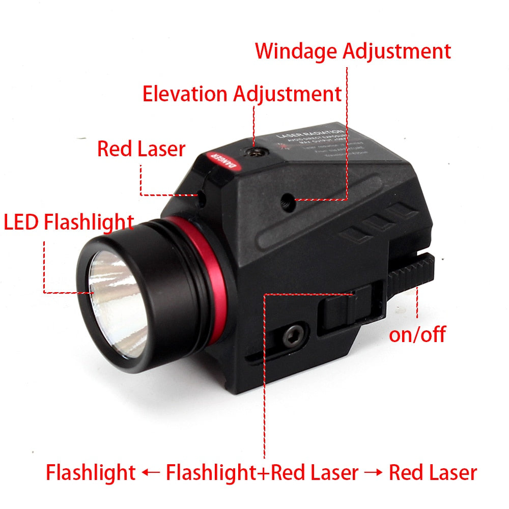 Tactical Laser Flashlight Combo For AR-15 – ohhunt