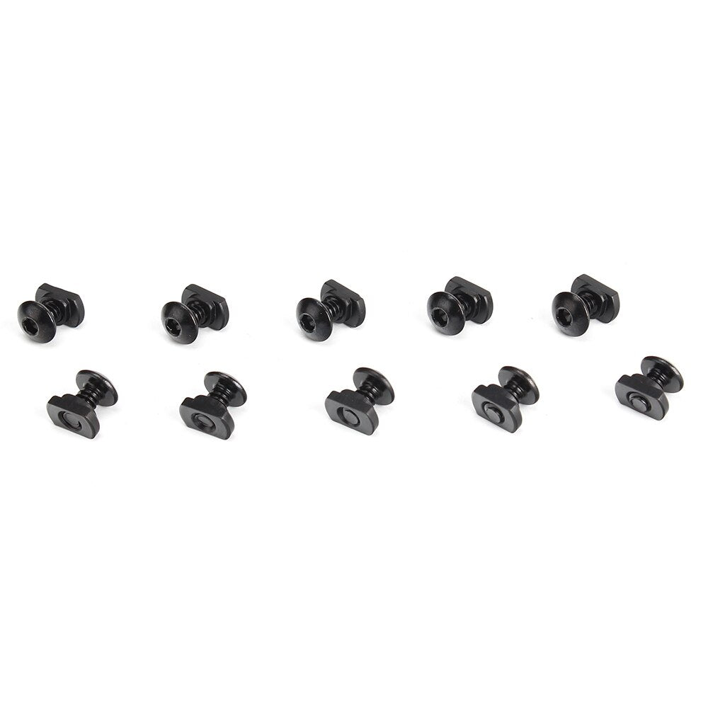 M-LOK Screw T-Nut Replacement Set mlok Hardware for Rail Sections 10-P ...