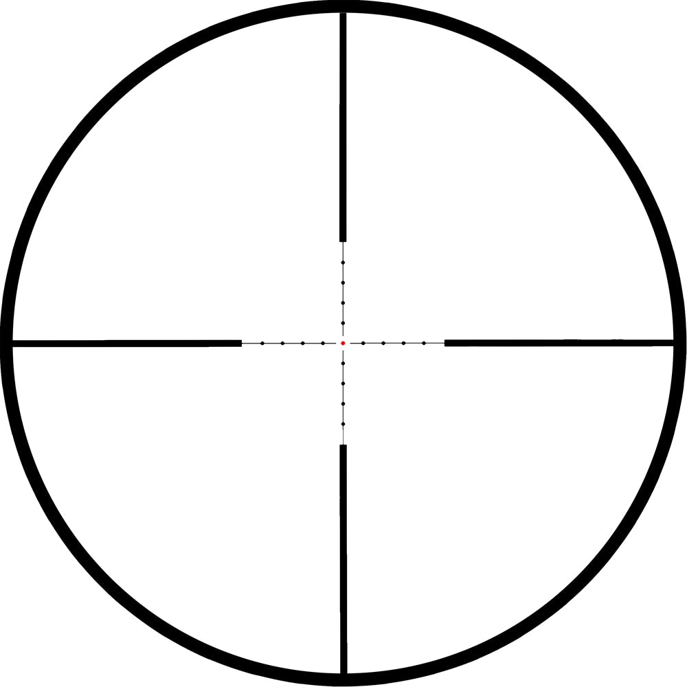 Red Sniper Crosshairs Mil Dot