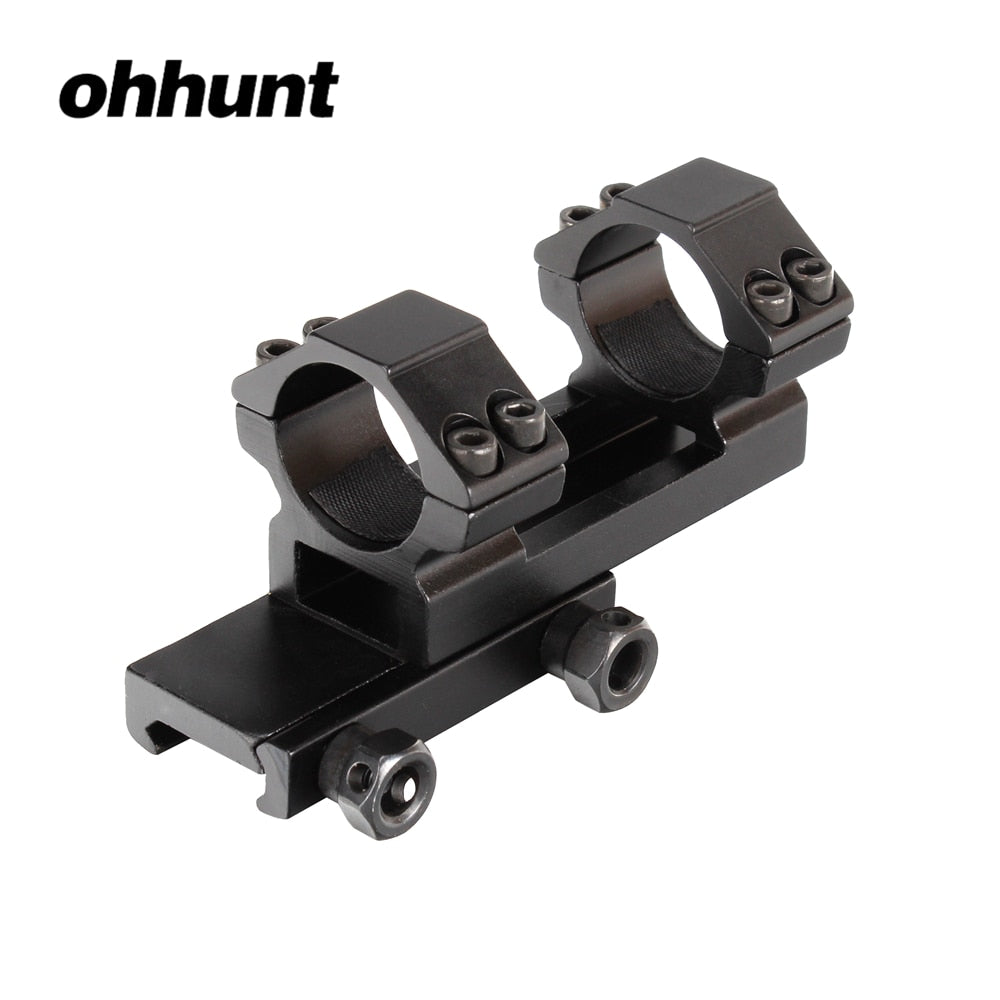 ohhunt® 1 inch Bi-directional Offset Picatinny Mount for Rifle Scope